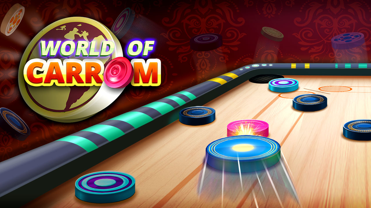 I'm enjoying World of Carrom game!